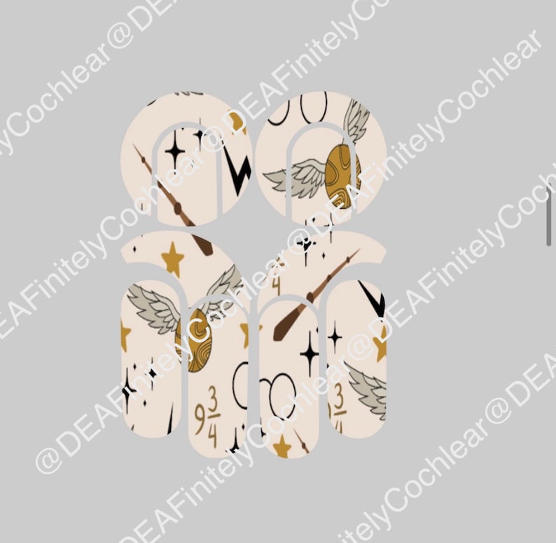 Cochlear Implant Skins Cochlear Implant Stickers Characters for ...