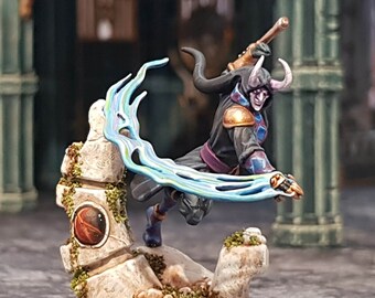 Dark Space Elf Elda Ava 3D Printed Miniature by Ghamak - Etsy Norway