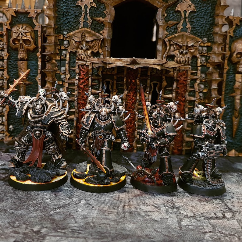 Chaotic Marines Battle Box (4 Minis) - Etsy