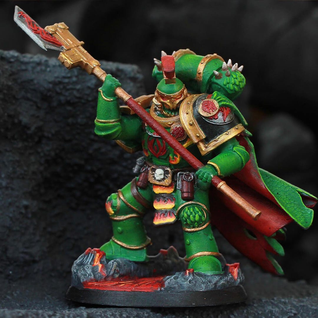 Captain of the Flaming Dragons - Etsy