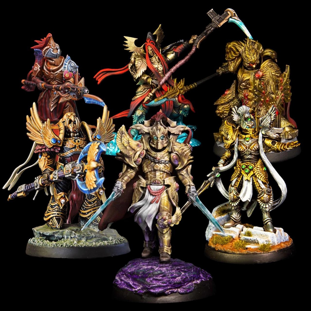 The Golden Guardians Bundle ( 6 Models) - Etsy