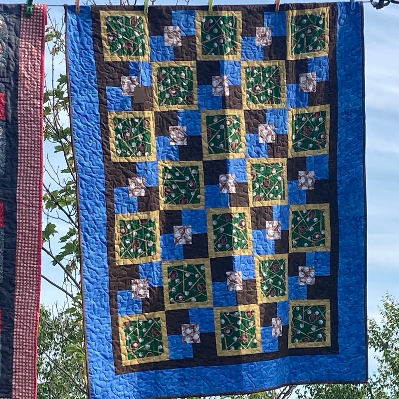 Baseball Quilt - Etsy