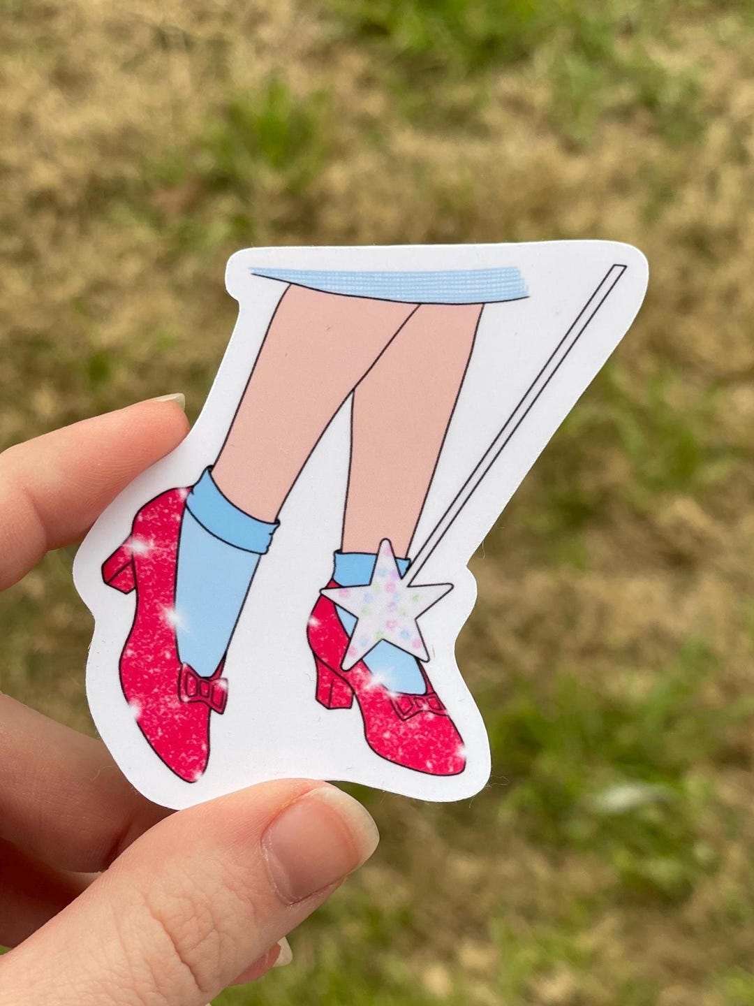 Dorothy’s Red Ruby Slippers Sticker - Etsy