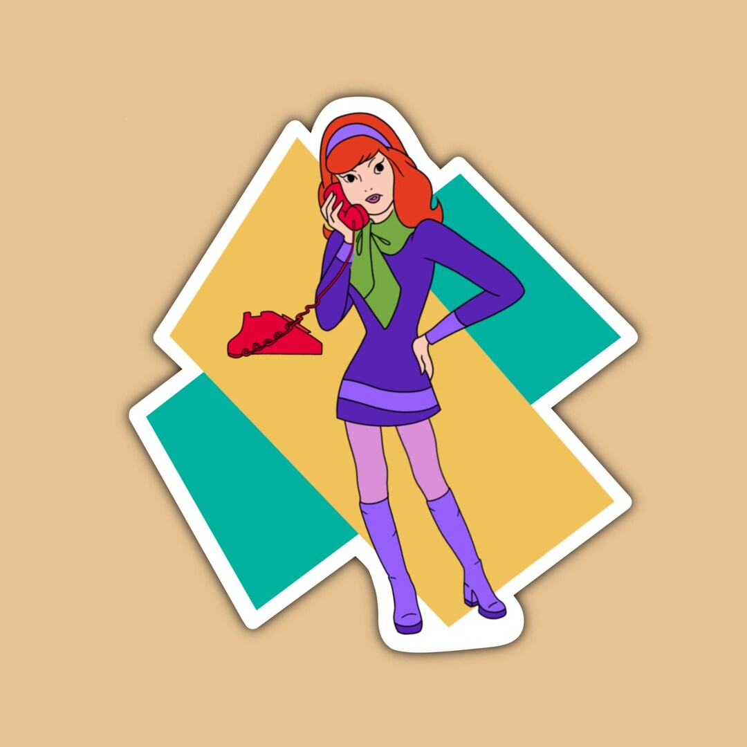Daphne Sticker - Etsy