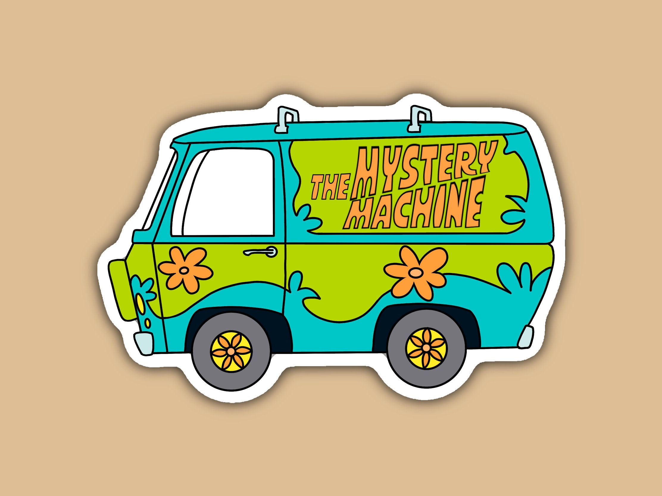 Mystery Machine Sticker - Etsy