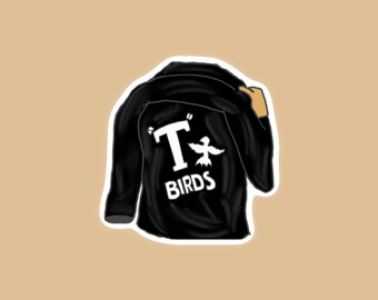 T Birds Jacket Decal - Etsy