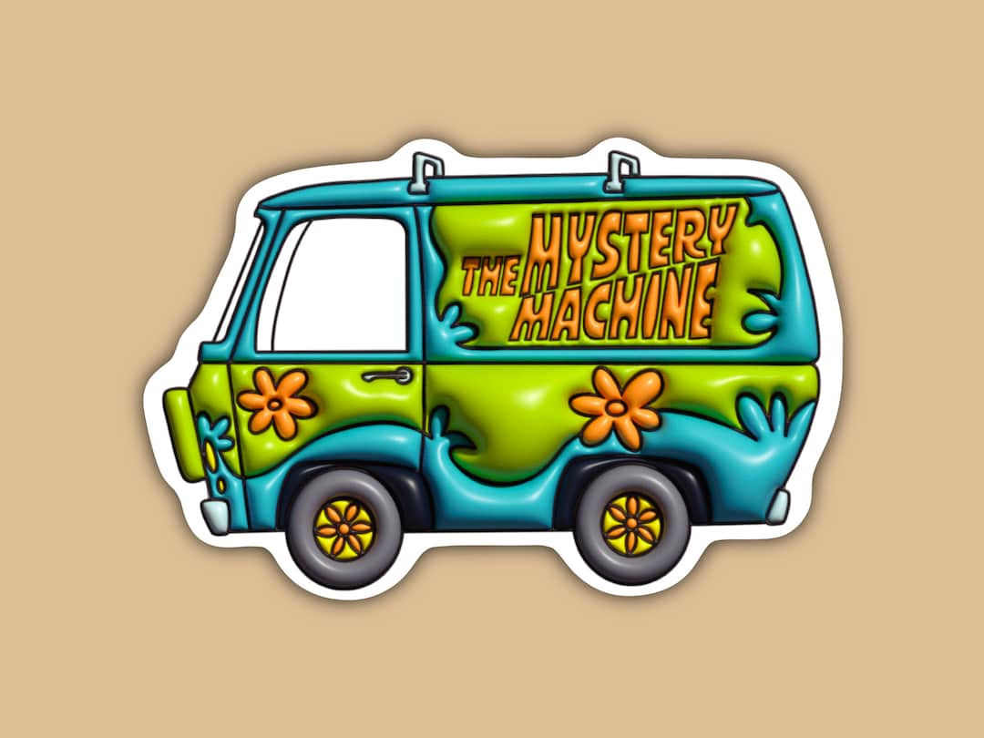 Mystery Machine Sticker - Etsy