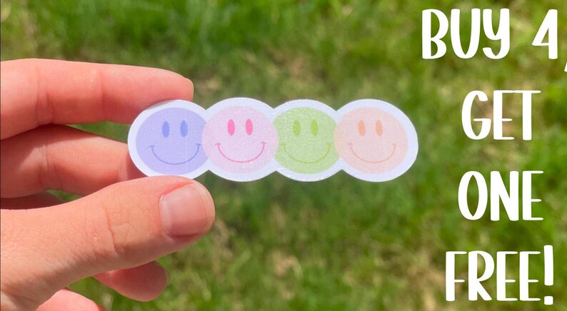 Smiley Faces Sticker - Etsy