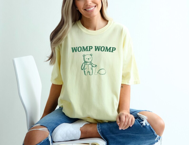 Womp Womp Funny Meme Shirt, Mental Health Shirt, Comfort Colors Tshirt, Y2k Graphic Tee, Trendy ...