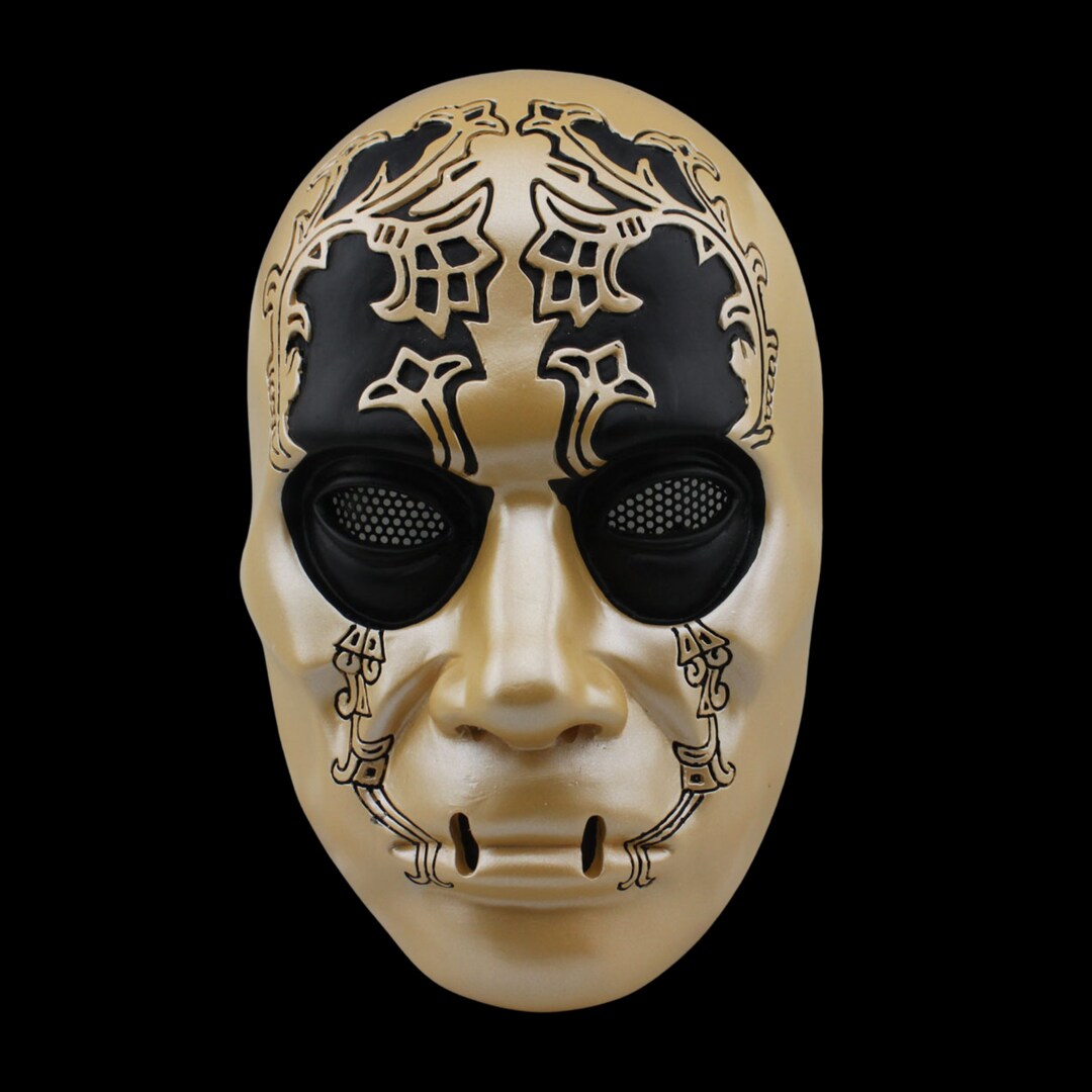 Harry Potter Death Eater Mask Lucius Mask, Harry Potter Inspired Movie ...