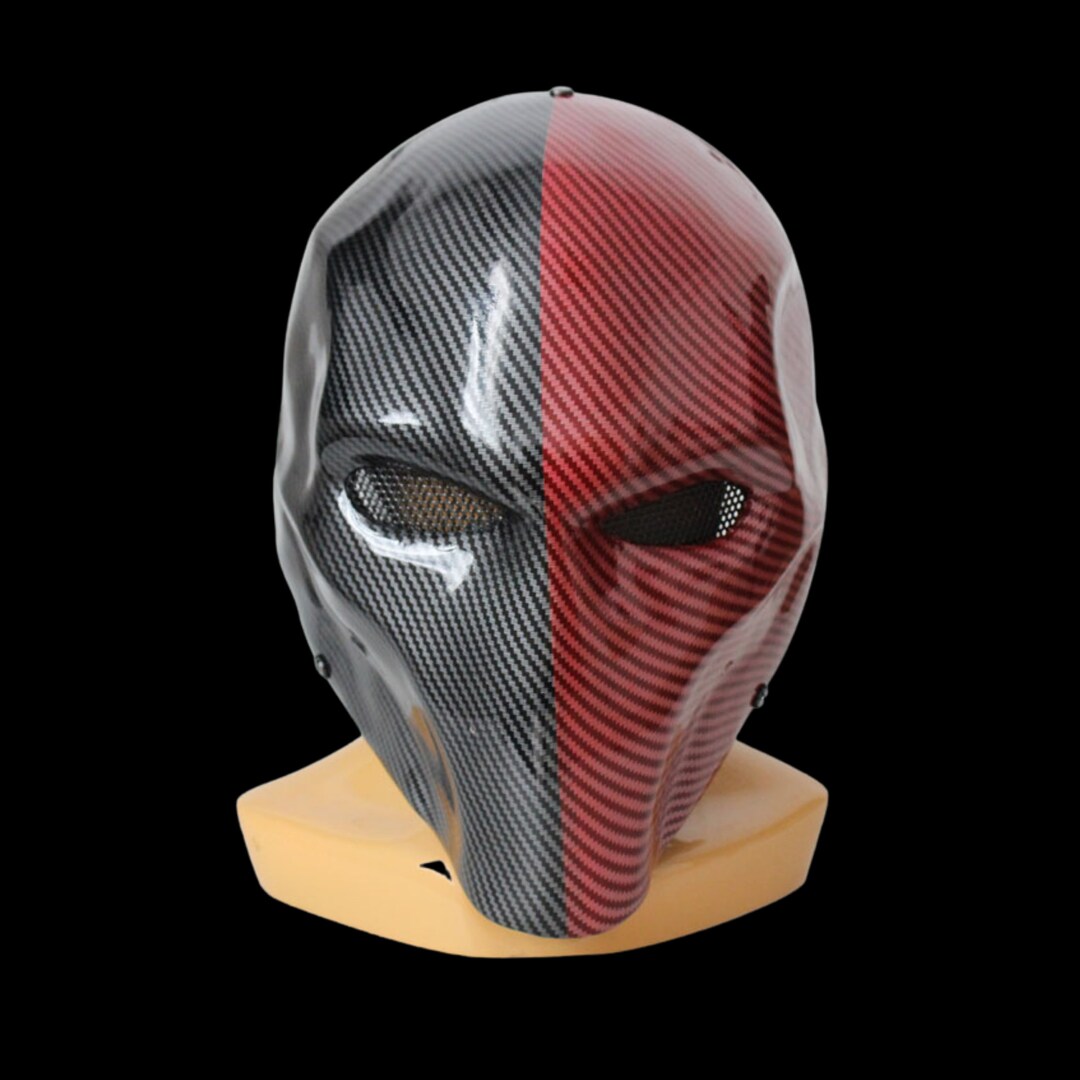 Deathstroke Multicolor Maskairsoft Cosplay Masktwo Eyes Paintball ...