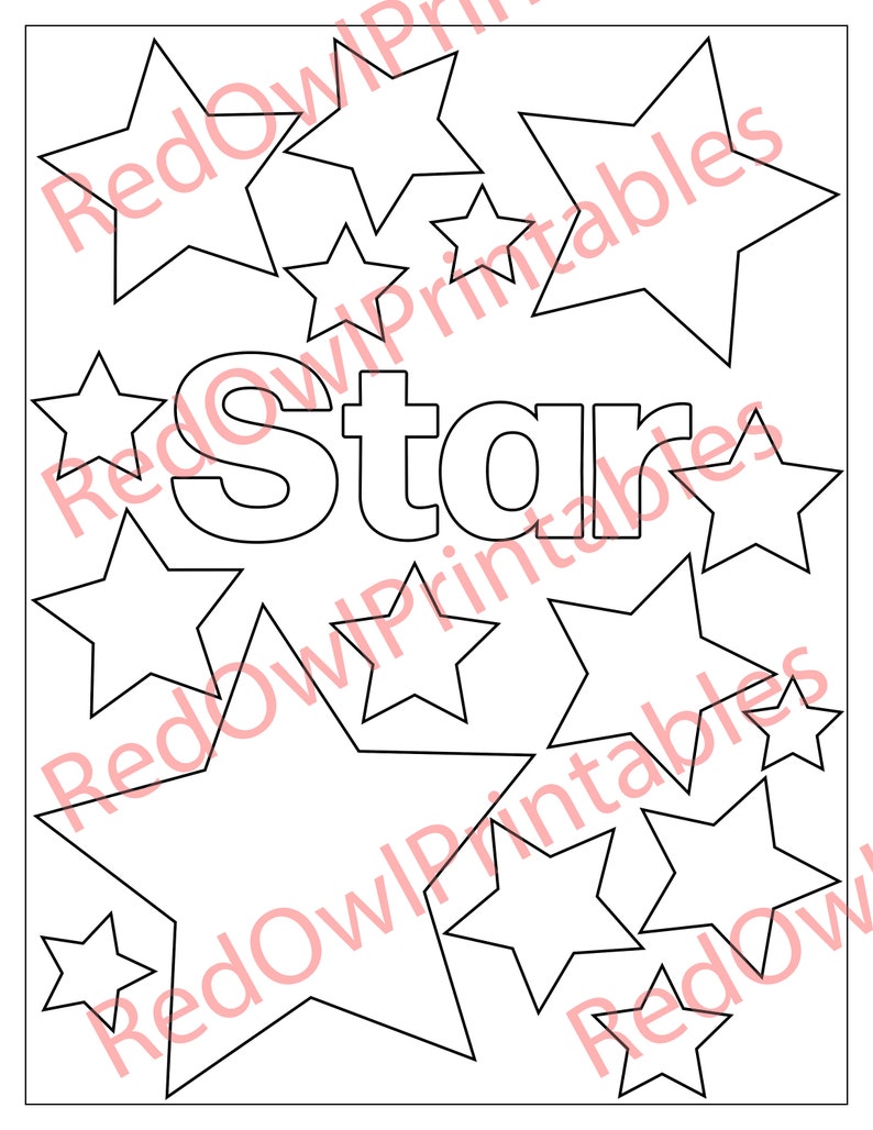 Shape Coloring Pages, Shape Worksheets, Kids Coloring Pages, Learning ...