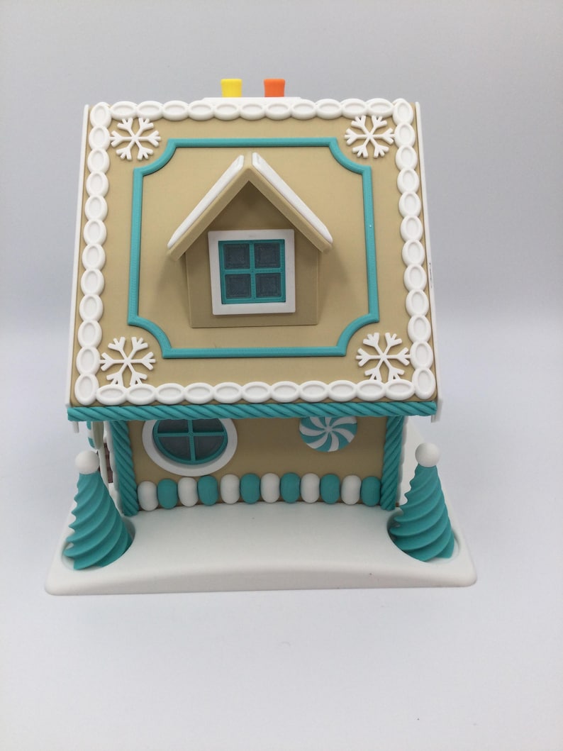 3d Printed Christmas Gingerbread House - Etsy