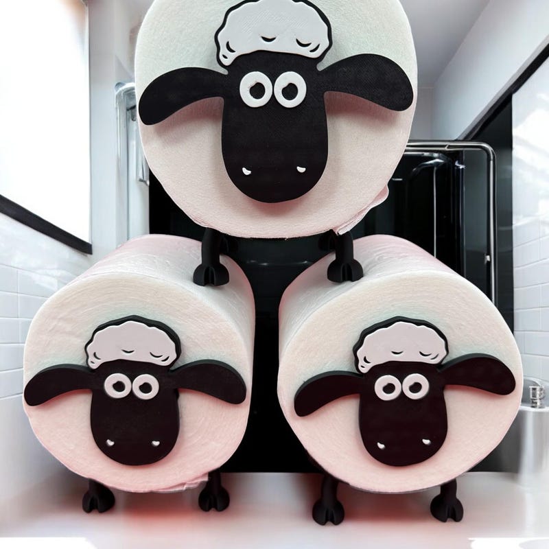 Sheep Toilet Paper Holder - Etsy