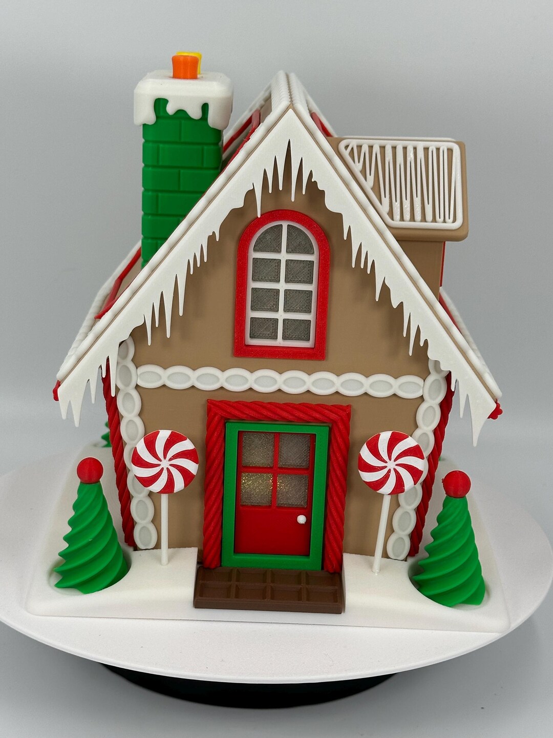 3d Printed Christmas Gingerbread House - Etsy