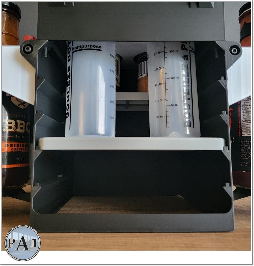 3D Printed BBQ Grill Condiment Holder - Etsy