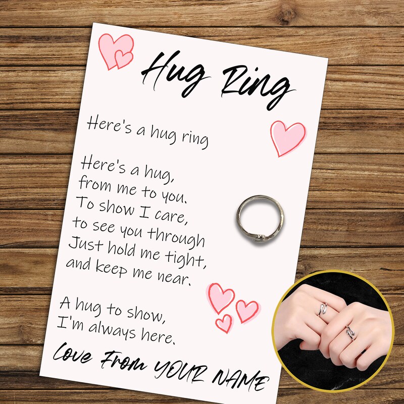 Hug Ring - Etsy UK
