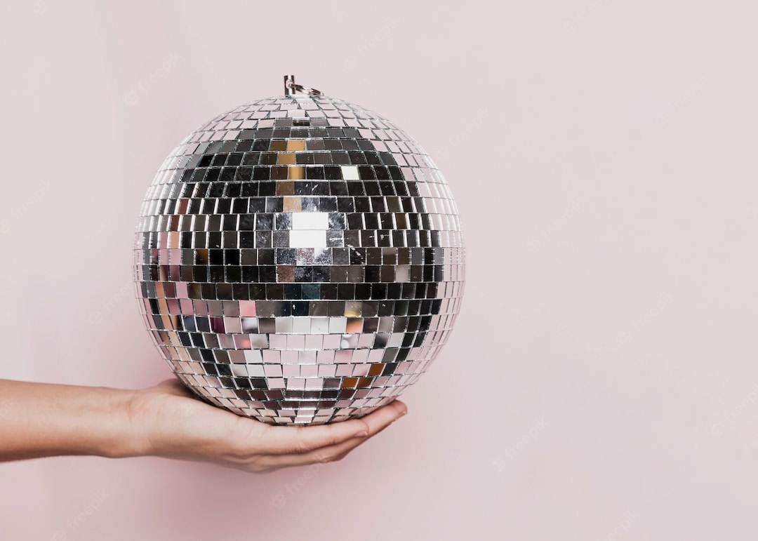 12 Inch Disco Ball, Mirror Ball, Large Disco Ball, Funky 70s Party ...