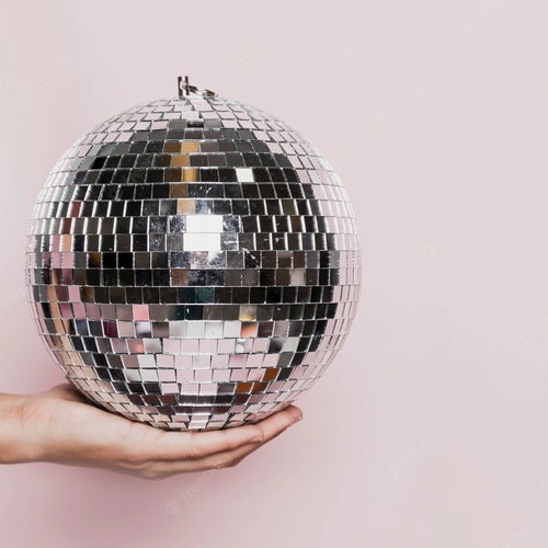 12 Inch Disco Ball Mirror Ball Large Disco Ball Funky 70s - Etsy