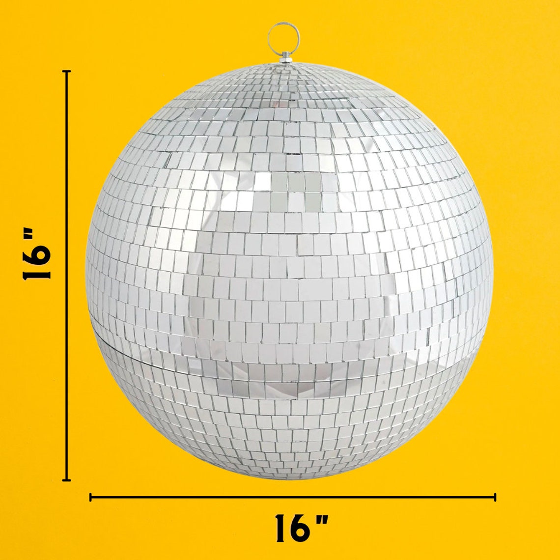 16 Inch Disco Ball Mirror Ball Large Disco Ball Funky 70s - Etsy