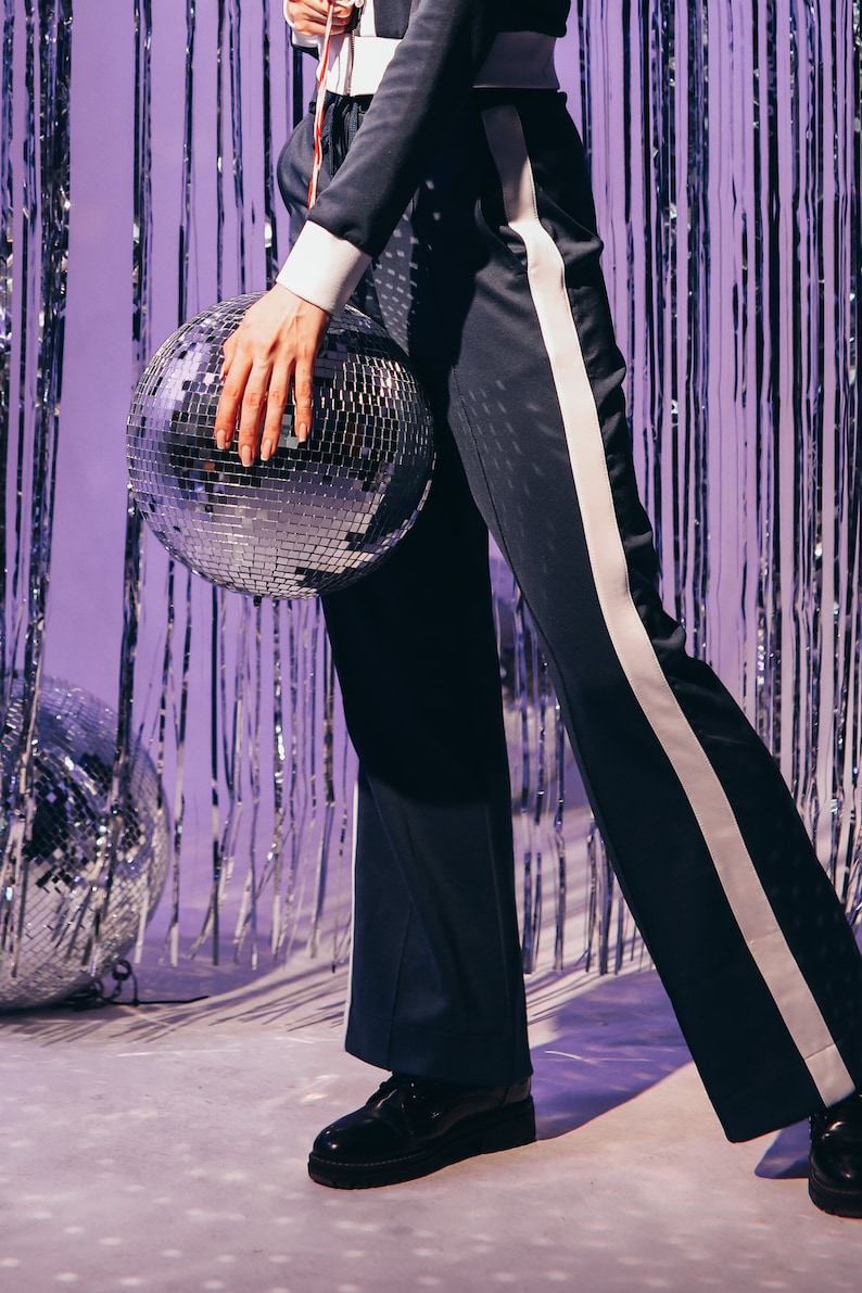 12 Inch Disco Ball, Mirror Ball, Large Disco Ball, Funky 70s Party ...