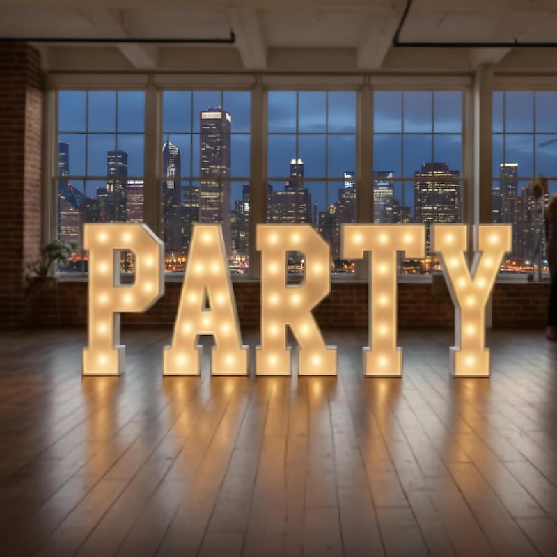 Led Large Letters - Etsy