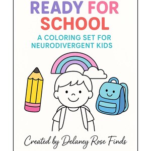 Ready for School – Printable Coloring Pages for Autistic ...