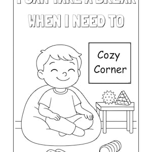 Ready for School – Printable Coloring Pages for Autistic ...
