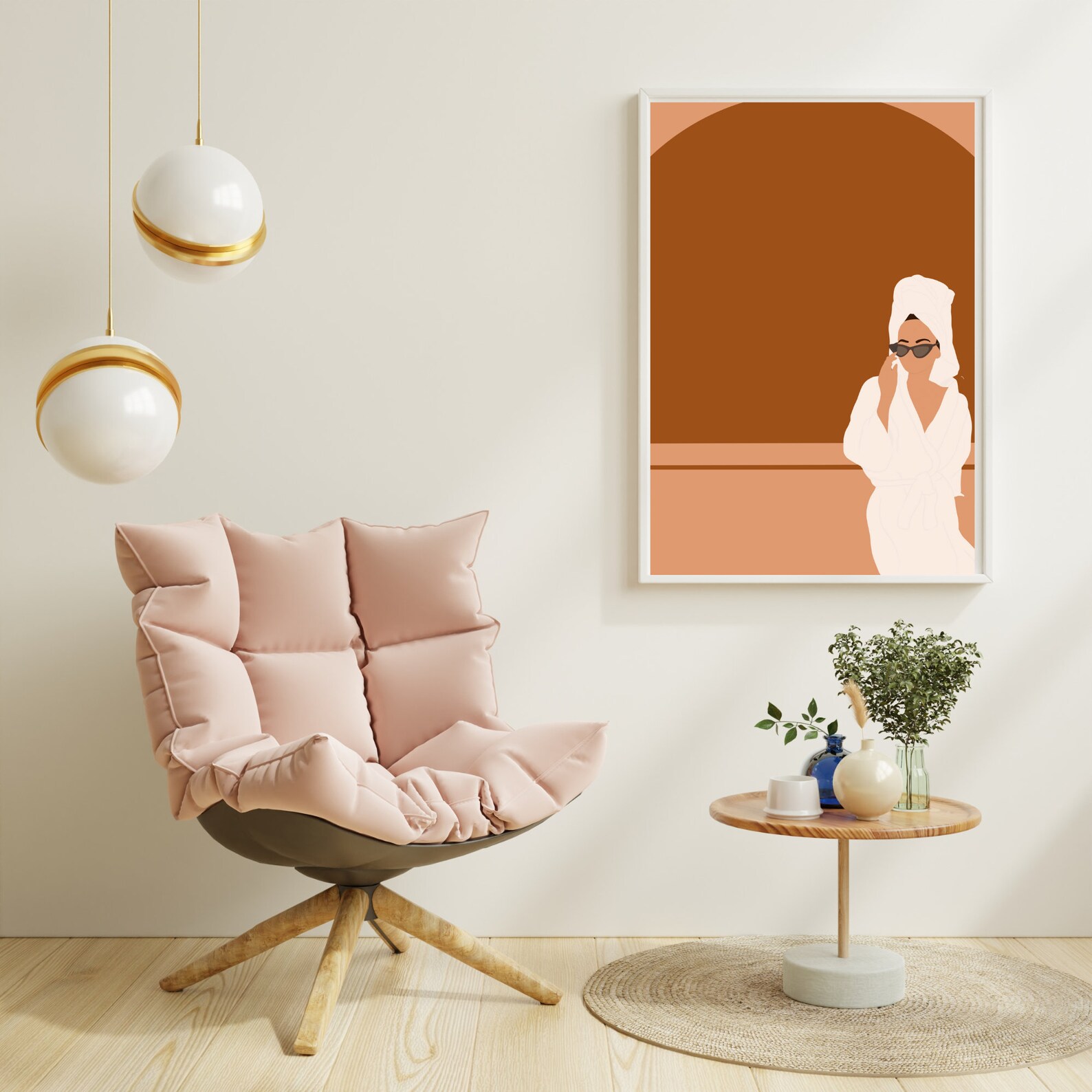 Boho Chic PDF Girly Wall Art PDF Chic Woman PDF Sunset Pdf Sun Pdf Chic ...