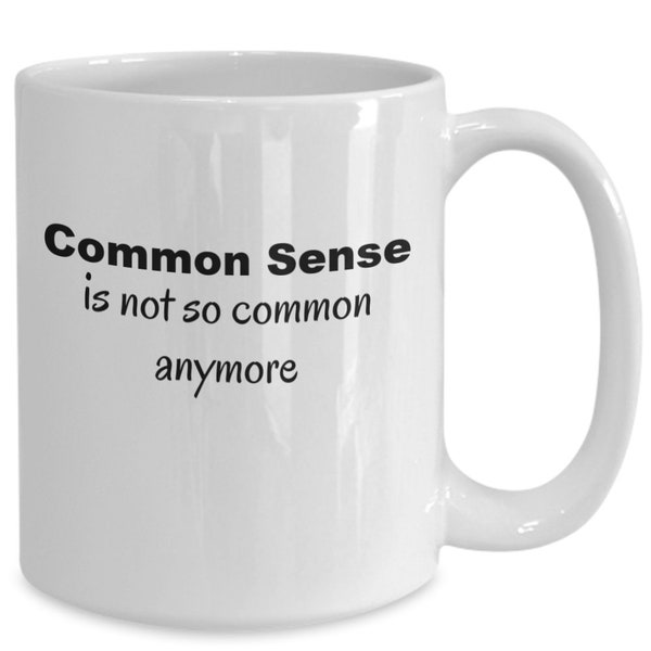 Common Sense Mugs - Etsy
