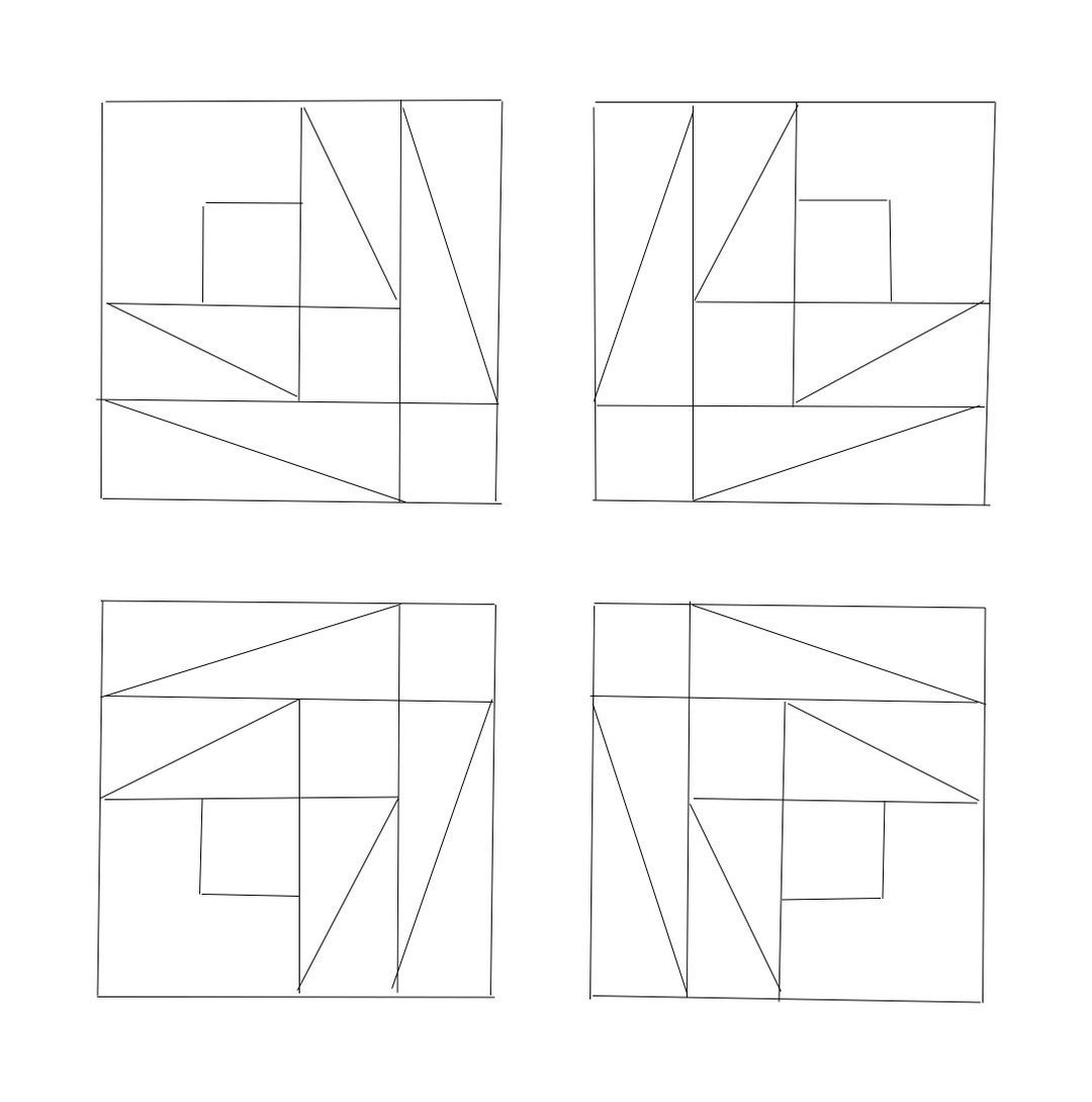 Thistle Rose Barn Quilt Pattern, DIY Barn Quilt, Barn Quilt Pattern ...