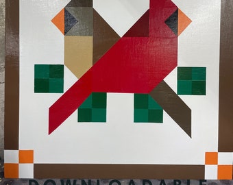 Knot Barn Quilt Pattern DIY Barn Quilt Barn Quilt Pattern - Etsy