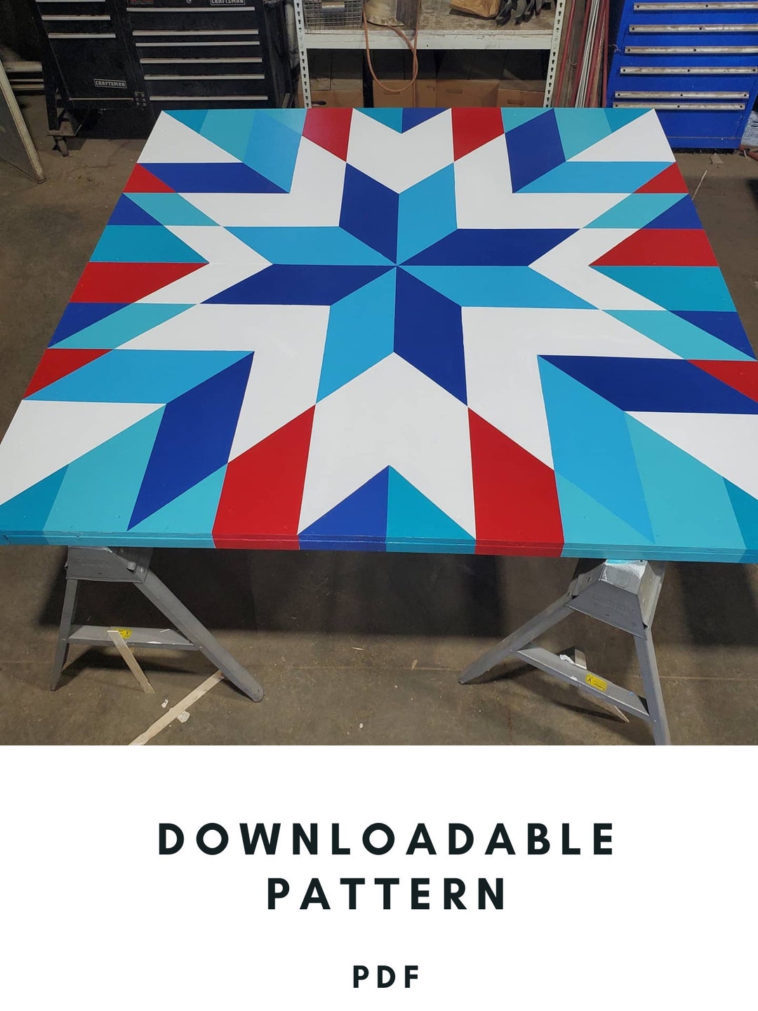 Barn Quilt Pattern, PDF Pattern, Barn Quilts, DIY Barn Quilt, Make a ...