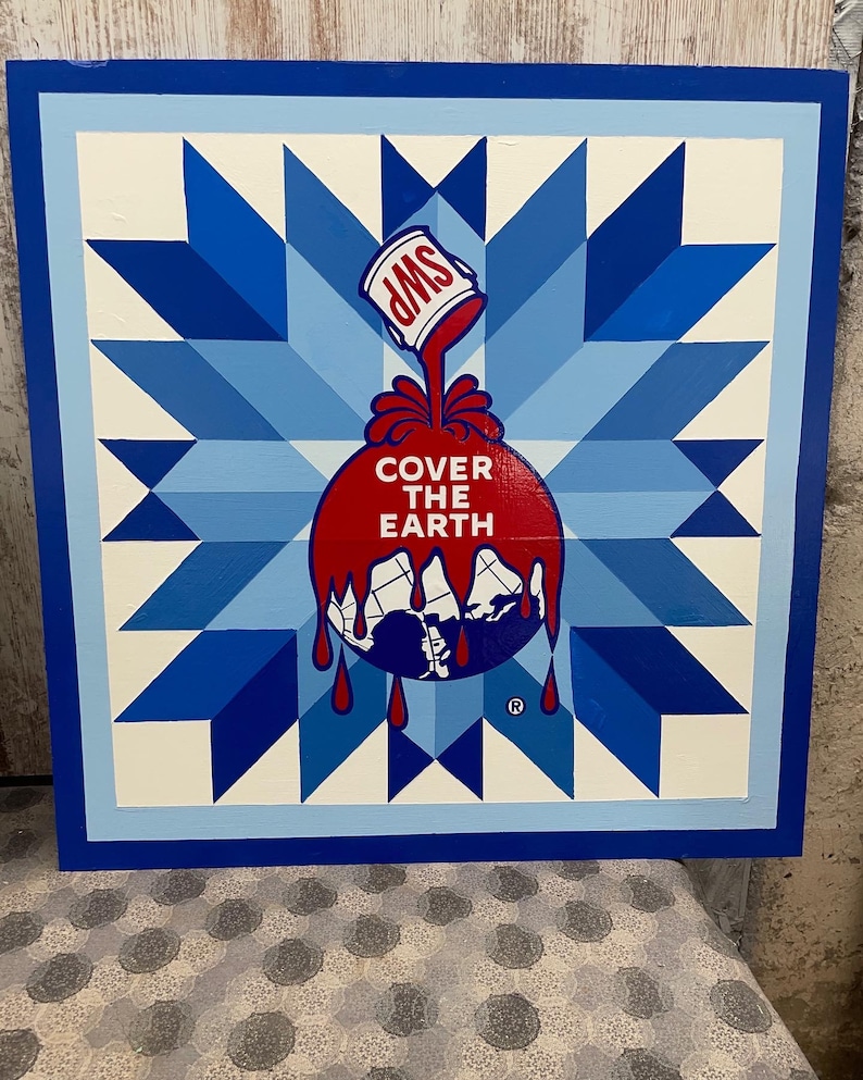 Crossing Paths Barn Quilt Pattern: DIY Yard Art - Etsy