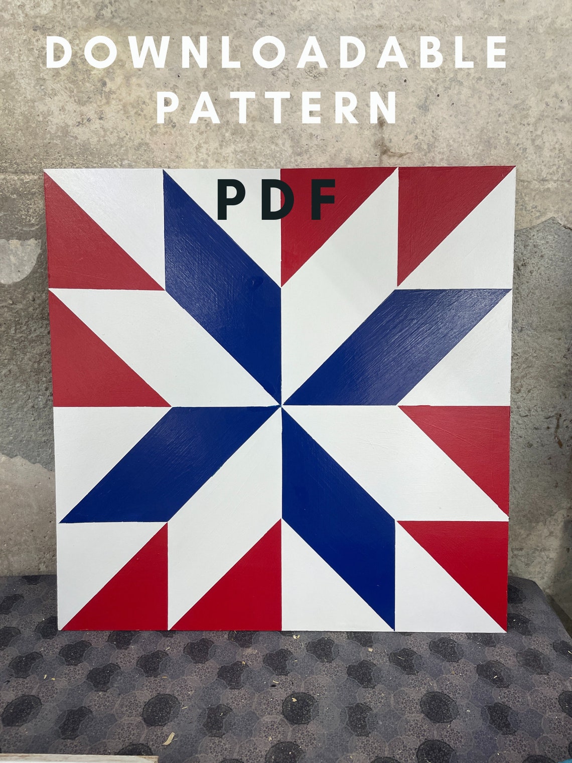 Star Barn Quilt Pattern PDF Pattern Barn Quilts DIY Barn - Etsy