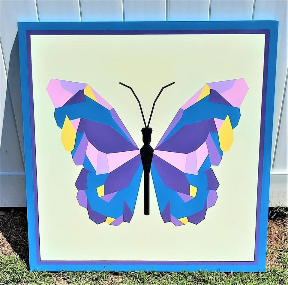 Butterfly Barn Quilt Pattern DIY Barn Quilt Barn Quilt - Etsy