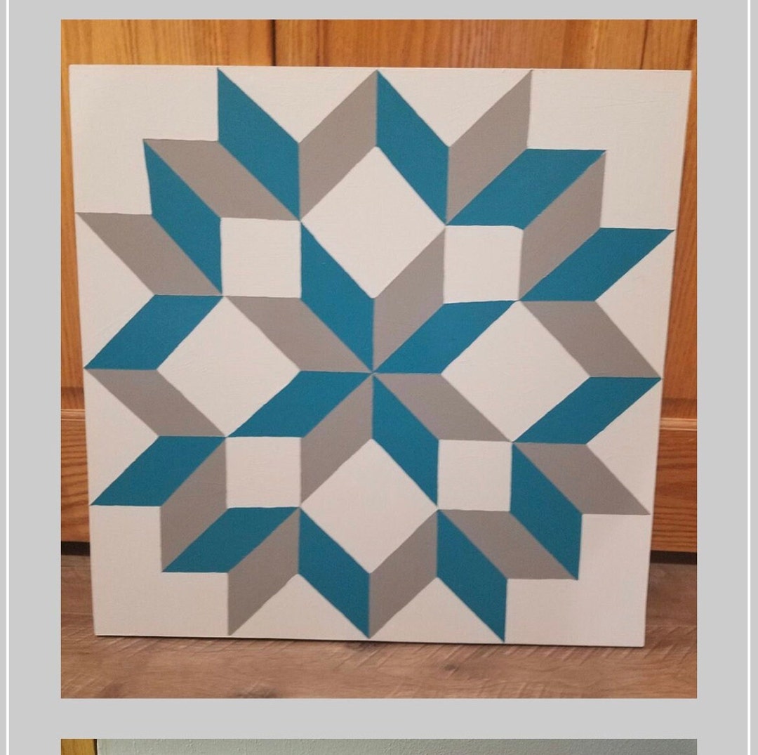 Carpenters Wheel Barn Quilt Pattern: DIY Instructions (PDF Pattern) - Etsy