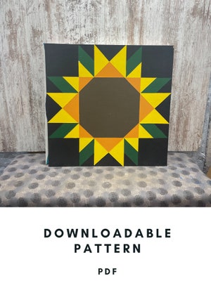 Tree of Life Barn Quilt Pattern, PDF Pattern, Barn Quilts, DIY Barn ...