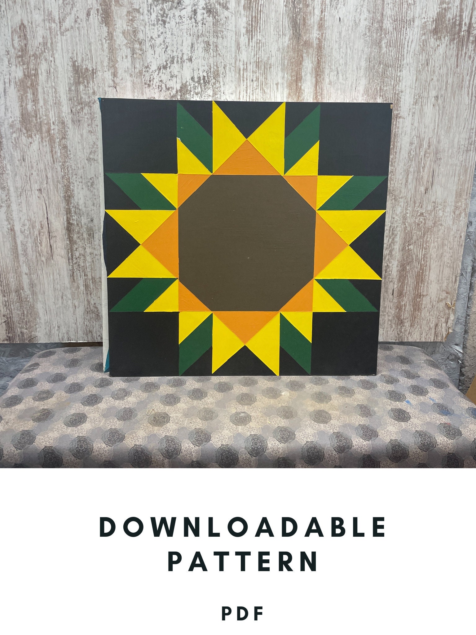 Barn Quilt Pattern PDF Pattern Barn Quilts DIY Barn Quilt - Etsy