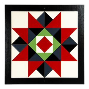 DIY Barn Quilt Pattern: Paper Template for Yard Art - Etsy