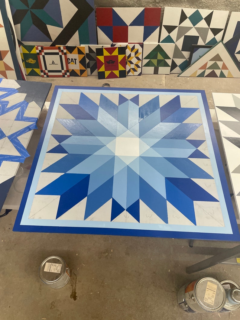Crossing Paths Barn Quilt Pattern: DIY Yard Art - Etsy