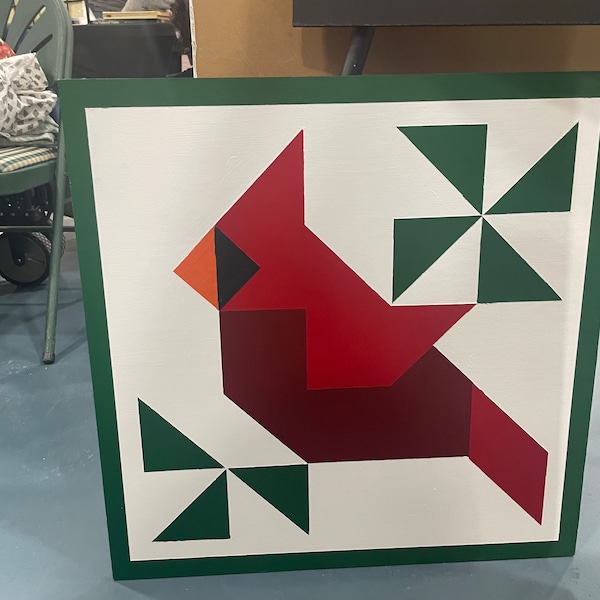 Cardinal Quilt Pattern - Etsy