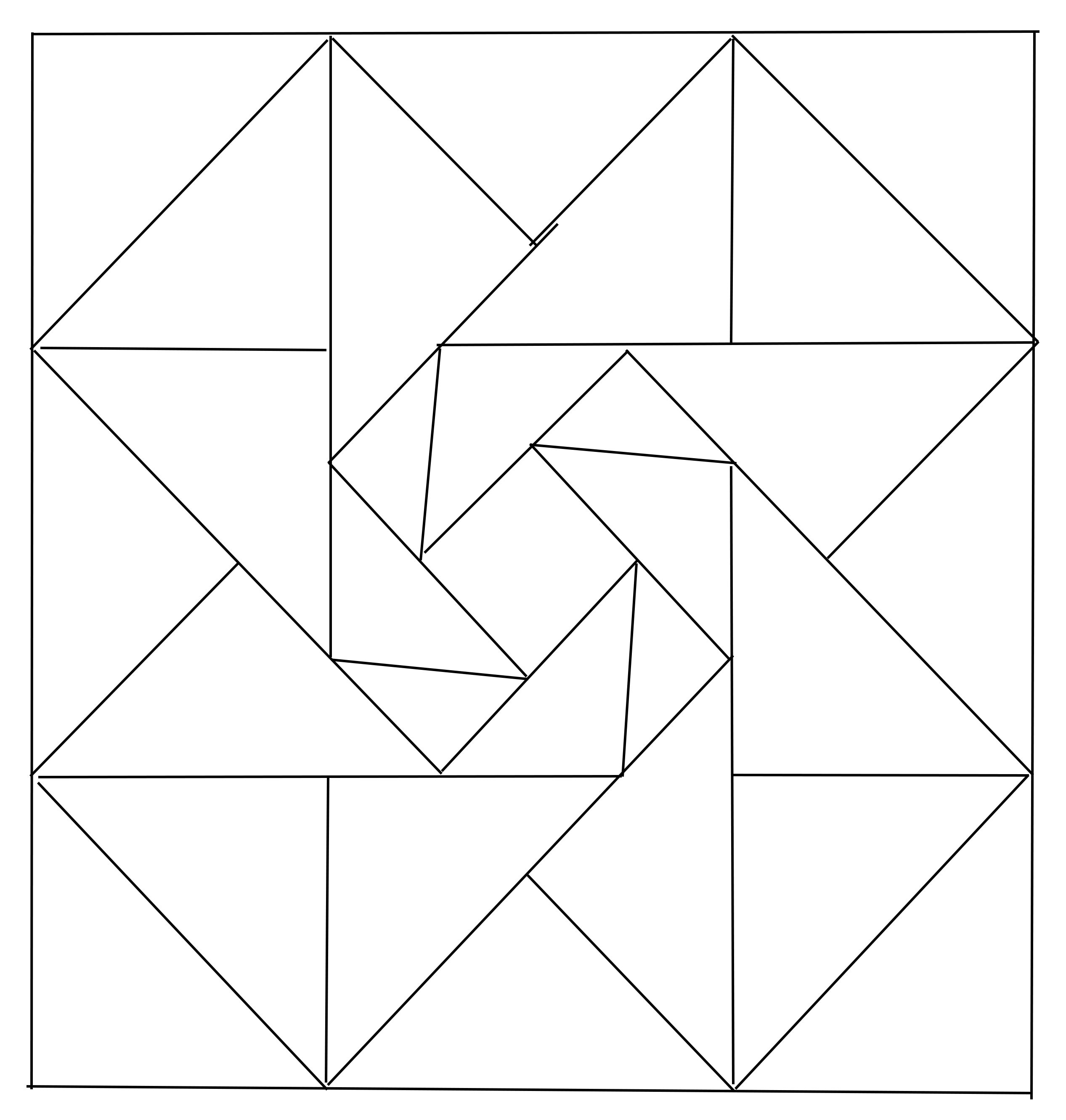 Patchwork Star Barn Quilt Pattern, DIY Barn Quilt, Barn Quilt Pattern ...