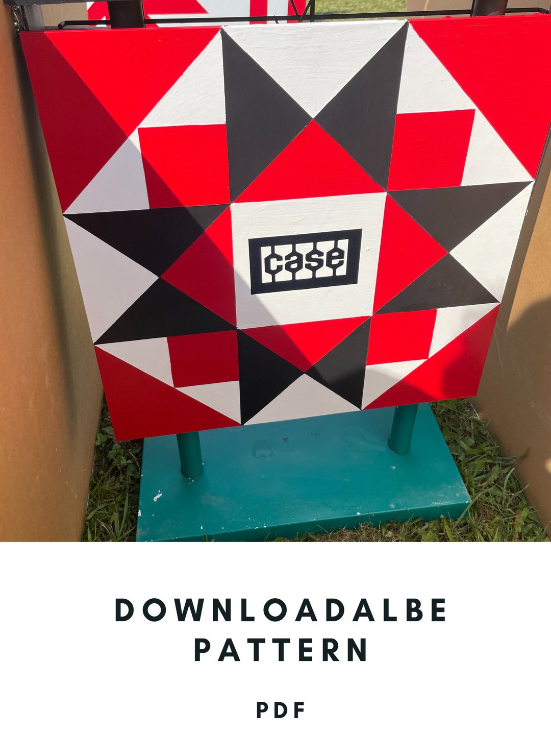 Union Square Barn Quilt Pattern, PDF Pattern, Barn Quilts, DIY Barn ...