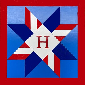 Patriotic Barn Quilt Pattern, DIY Barn Quilt, Barn Quilt Pattern, Make ...