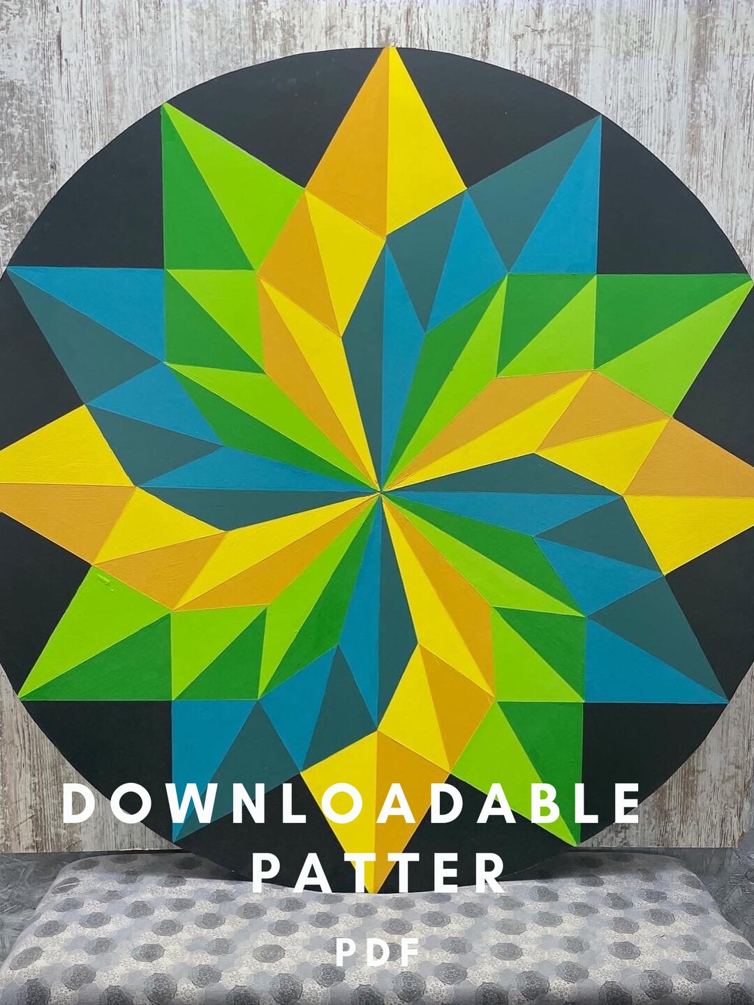 Barn Quilt Pattern, PDF Pattern, Barn Quilts, DIY Barn Quilt, Make a ...