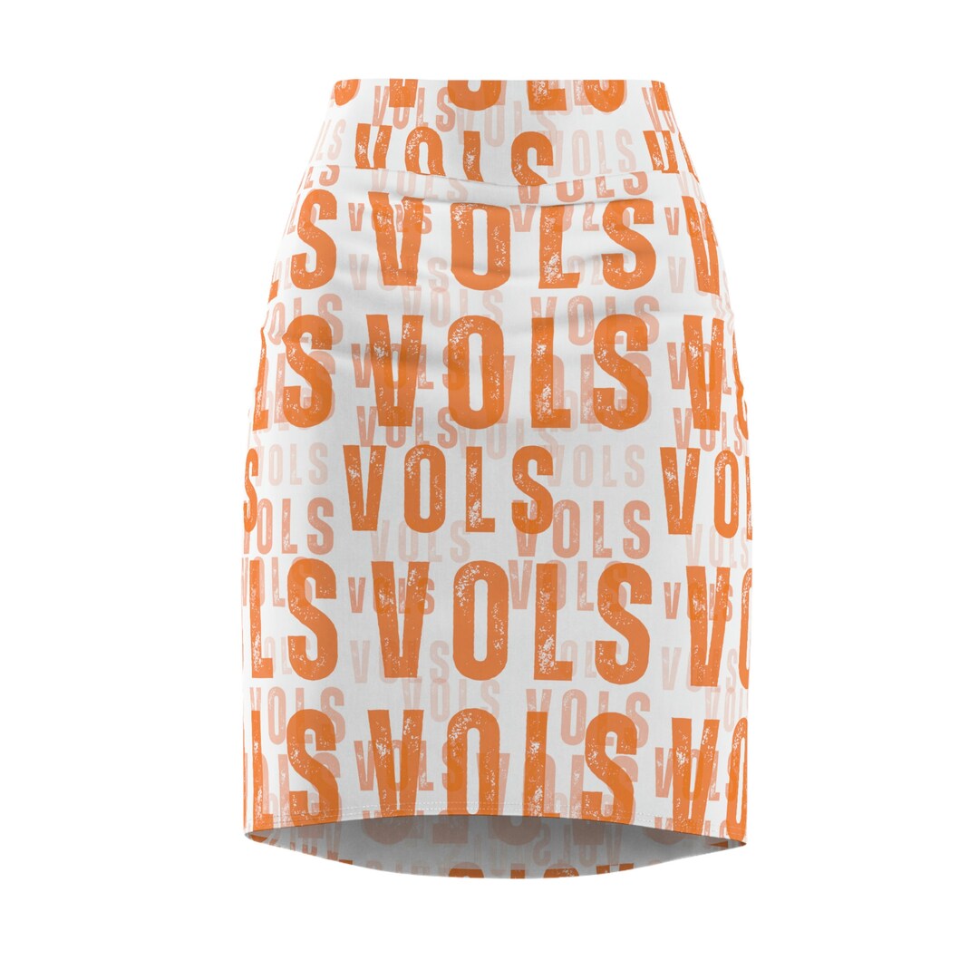 Women's Pencil Skirt Vols Fan Skirt Gameday Skirt for Vols Tennessee ...