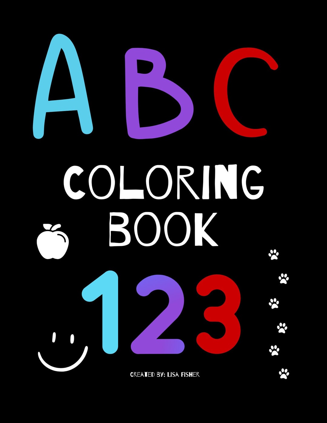 ABC and Numbers Coloring Pages, Printable Coloring Worksheets, Alphabet ...