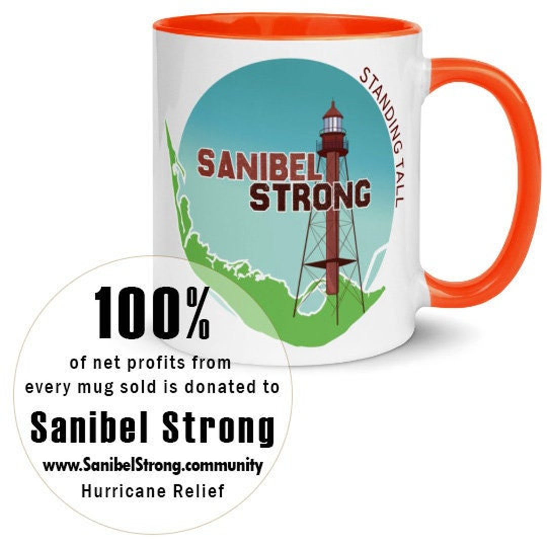 Sanibel Strong Ceramic Mug Donation to Hurricane Relief Sanibel Island ...