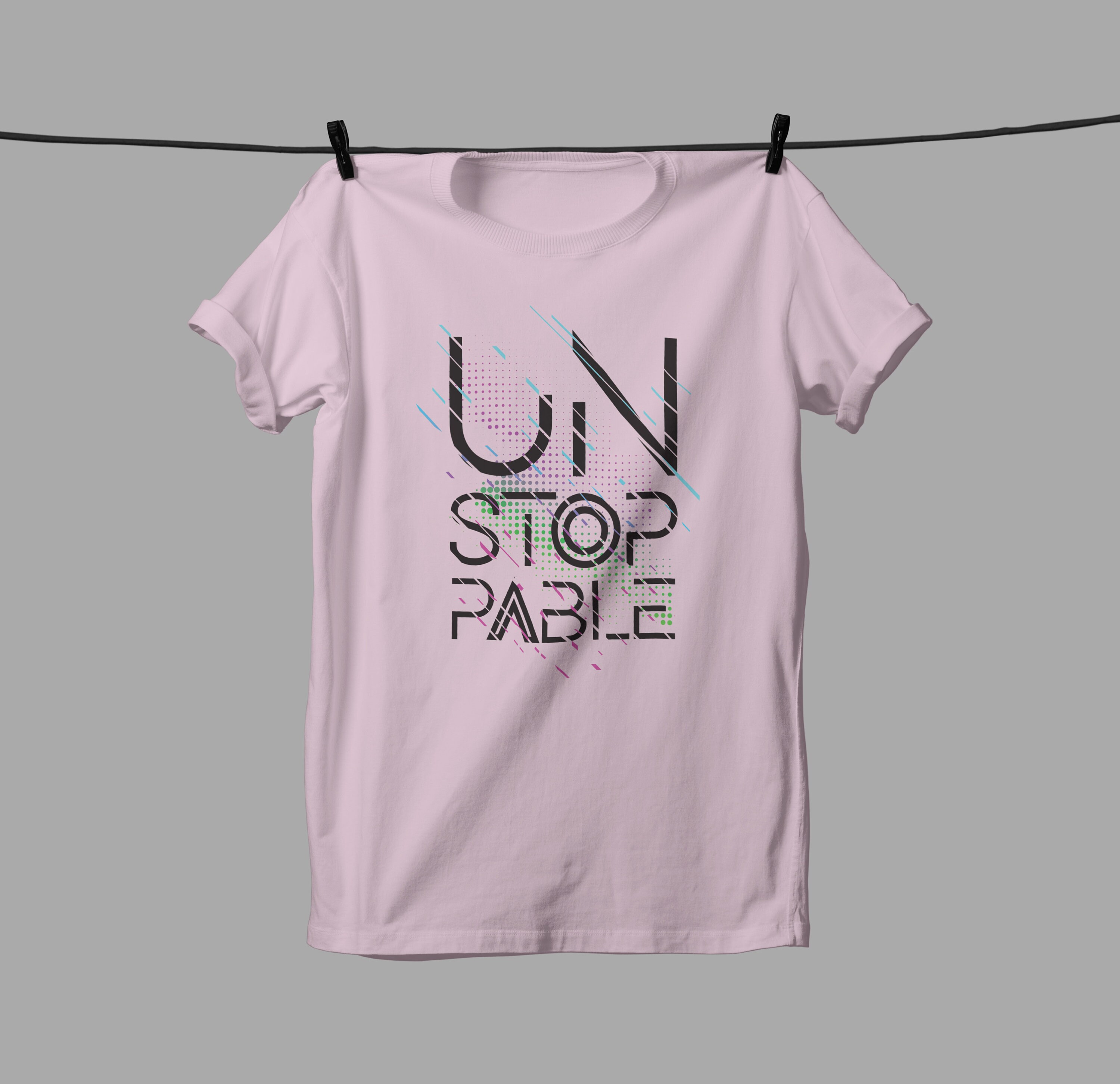Unstoppable, Summer Design, Motivational Tshirt Design, Custom Design ...